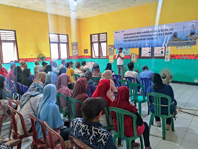 PGN Lampung Tumbuhkan Kesadaran Keselamatan Gas Rumah Tangga di Way ...